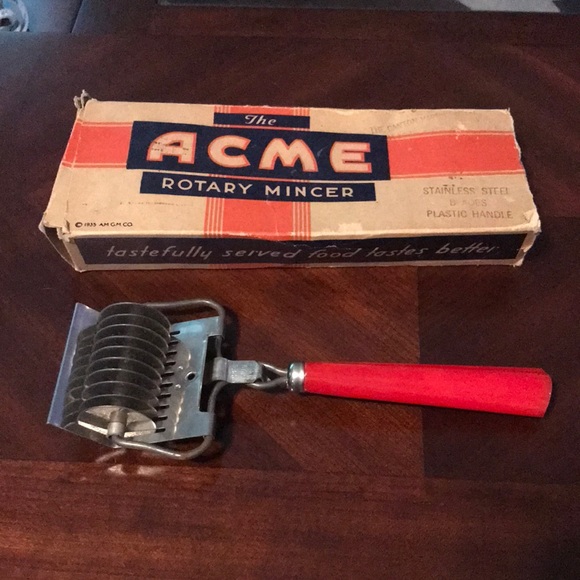 ACME | Kitchen | Vintage Kitchen Tool Acme Rotary Mincer 935 Original ...
